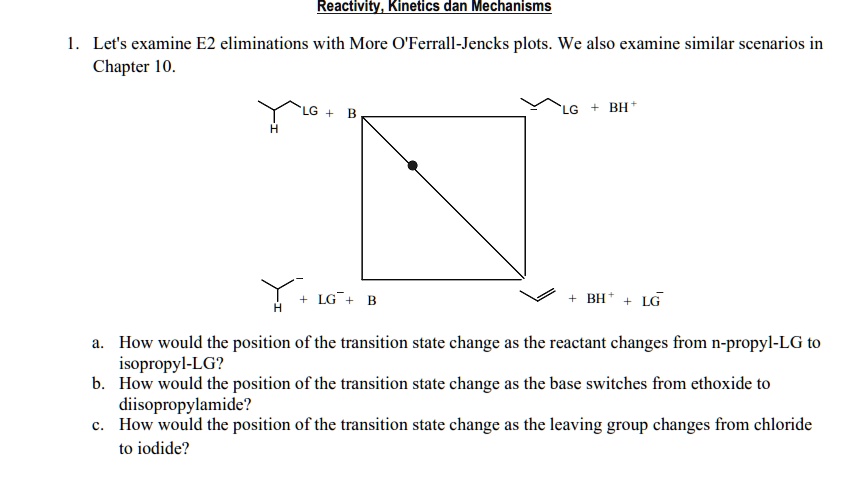 reactivibykinetics dan mechanisms lets examine e2 eliminations with ...
