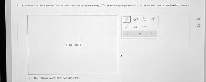 In the drawing area below you will find the Lewis structure of carbon ...