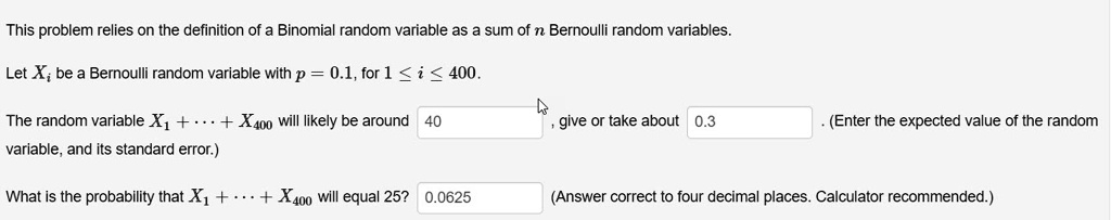 SOLVED: This problem relies on the definition of a Binomial random ...