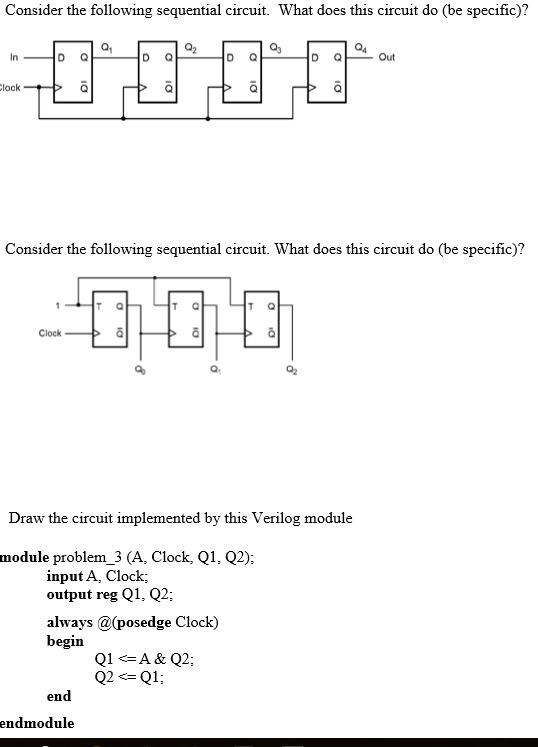 consider the following sequential circuit what does this circuit do be ... consider the following sequential circuit what does this circuit do be ...