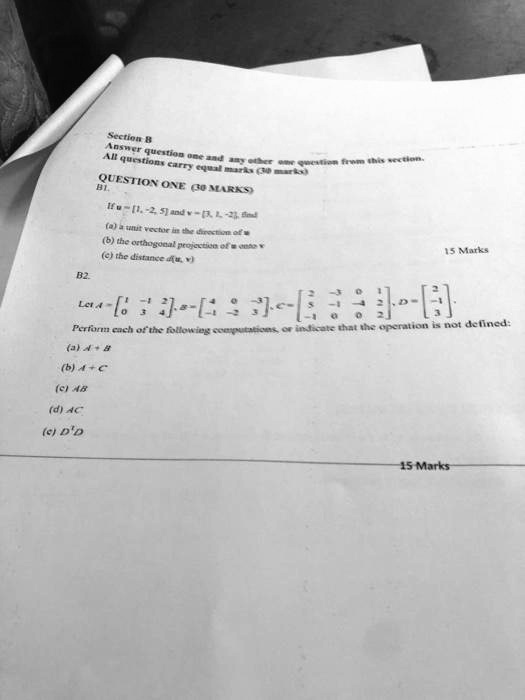 SOLVED: QUESTION ONE MARKS 2-x-ps2-n1 a unit vector in the direction of ... SOLVED: QUESTION ONE MARKS 2-x-ps2-n1 a unit vector in the direction of ...