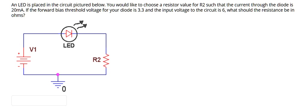 an led is placed in the circuit pictured belowyou would like to choose ...
