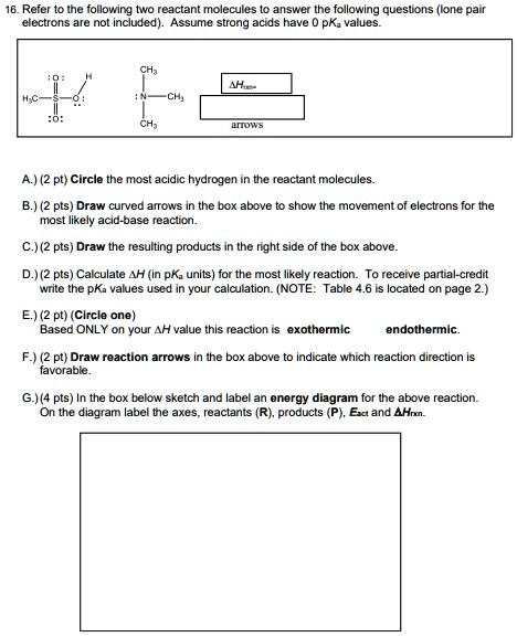 SOLVED: Refer tne following two eactant mcledllee ese the following questions (lone Hectrons ...
