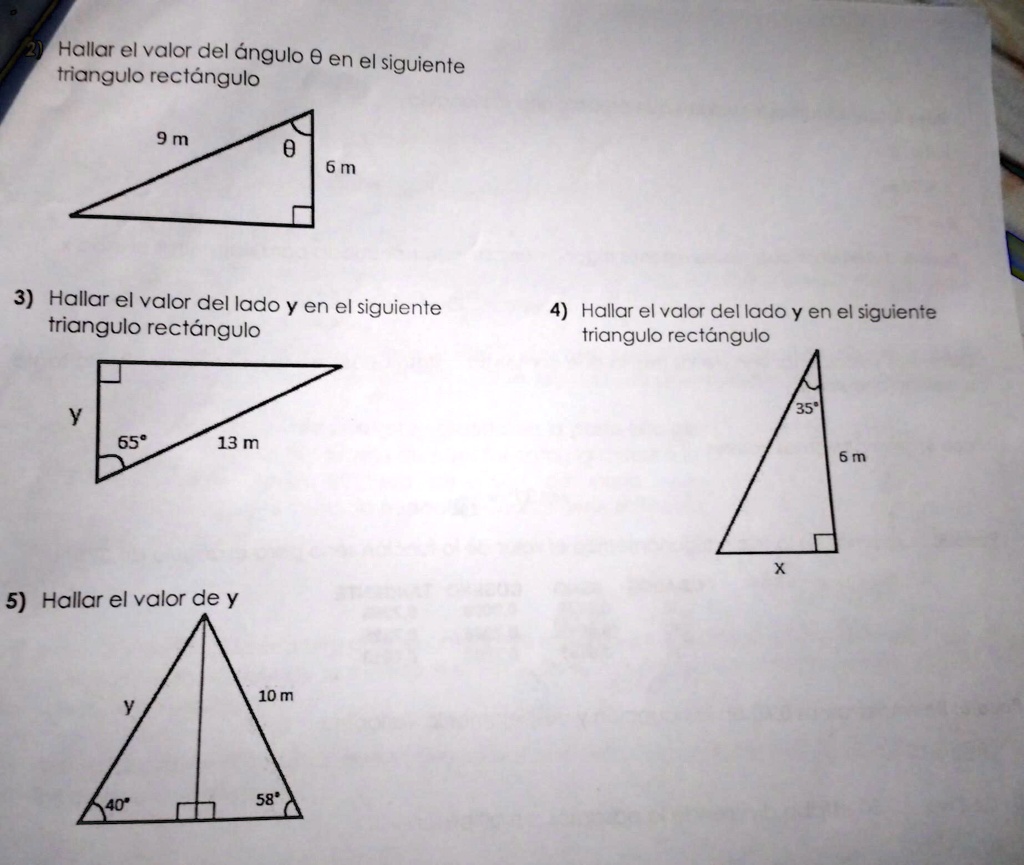 SOLVED: me ayudan por favor Hallar el valor del ángulo triangulo ...