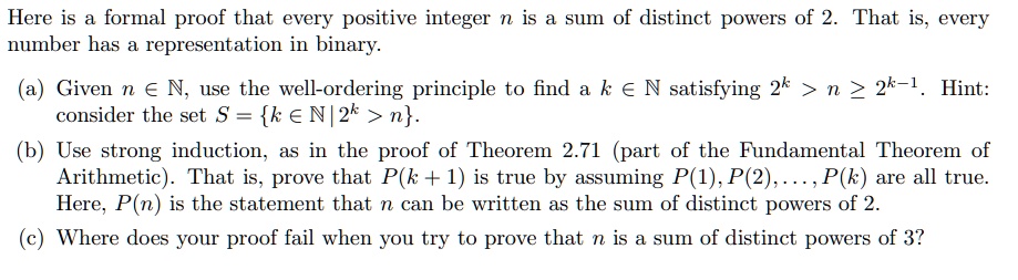 Here is a formal proof that every positive integer n is a sum of ...