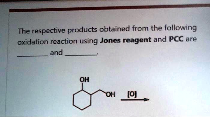 SOLVED:The respective products obtained from the following oxidation ...