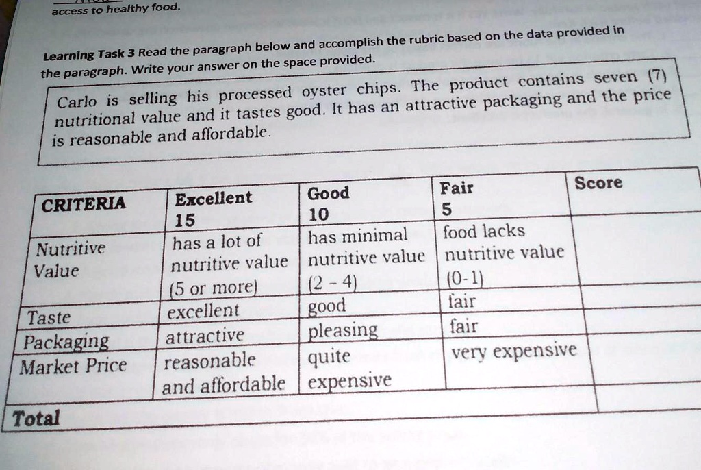 tle pasagot maayoswronganswer repostcorrectanswer heart5starbrainlestthanks access to healthy ...