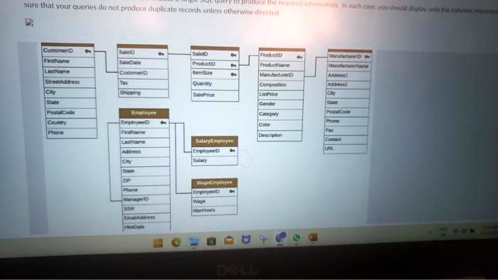 sure that your queries do not produce duplicate records unless otherwise directed. Customer ID ...
