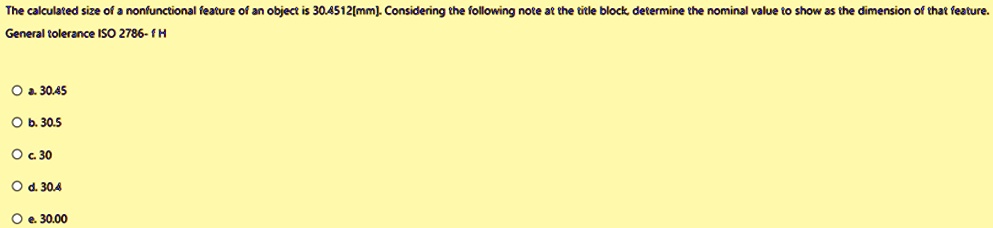 SOLVED: The calculated size of a nonfunctional feature of an object is ...