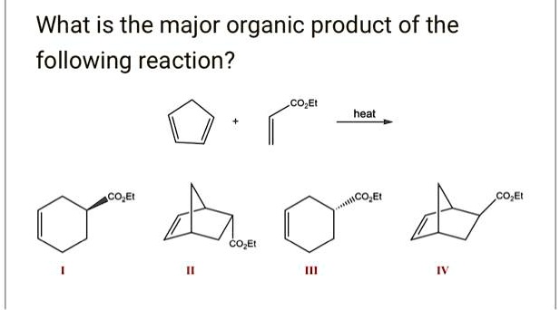 SOLVED: Texts: urgent help! What is the major organic product of the ...