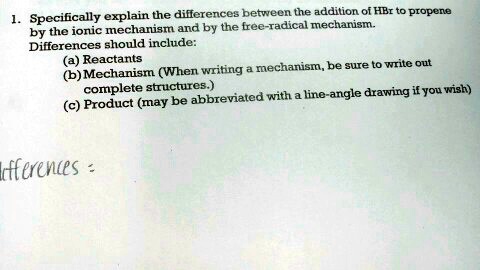 specifically explain the differences between the addition of hbi ...