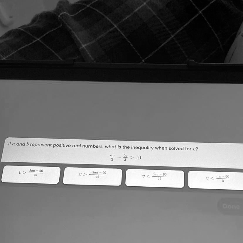 SOLVED: 'If a and b represent positive real numbers, what is the ... SOLVED: 'If a and b represent positive real numbers, what is the ...