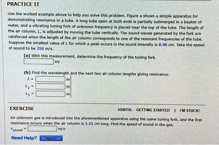 SOLVED: PRACTICE IT Use the worked example above to help you solve this problem. Figure shows ...