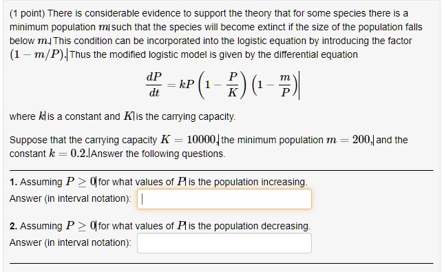 SOLVED: point) There considerable evidence t0 support the theory that ...