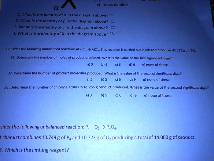 SOLVED: What is the identity of in the diagram above? 2. What is the ...