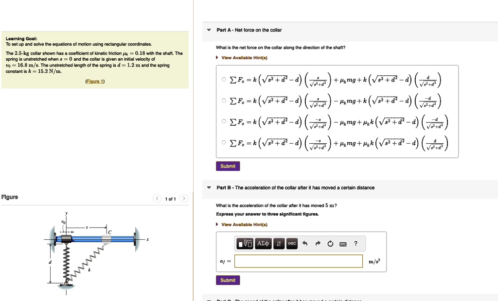 Learning Goal: To set up and solve the equations of motion using ...