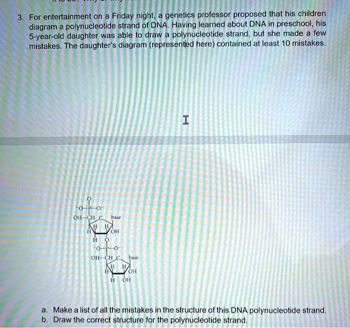 SOLVED: For entertainment on a Friday night, a genetics professor ...