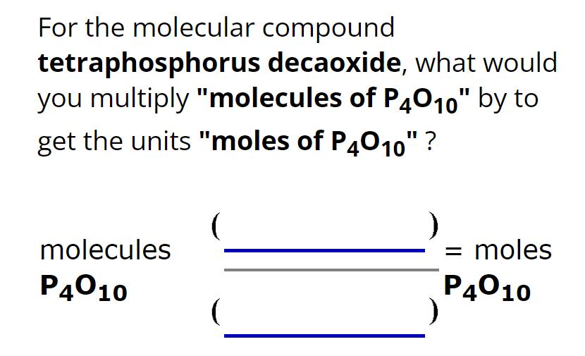 SOLVED: For the molecular compound tetraphosphorus decaoxide, what ...