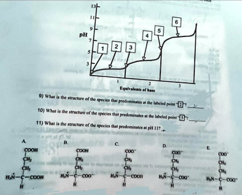 texts shown below is a titration curve for glutamic acid examine the ...