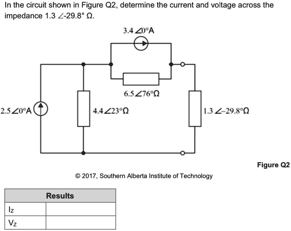 SOLVED: In the circuit shown in Figure Q2, determine the current and voltage across the ...