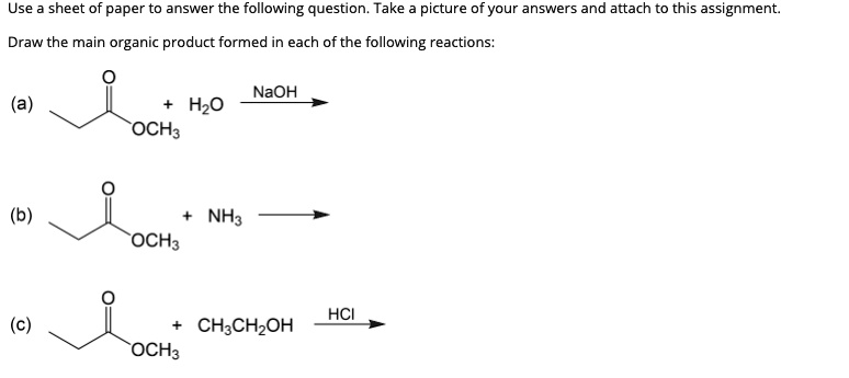 Use a sheet of paper to answer the following question. Take a picture ...