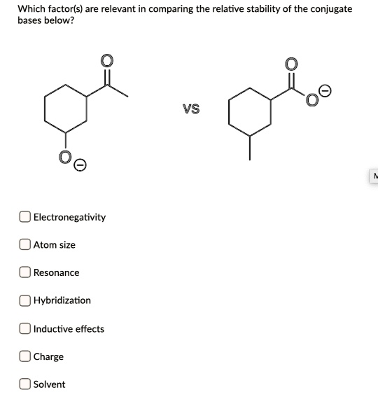 SOLVED: Which factor(s) are relevant in comparing the relative ...