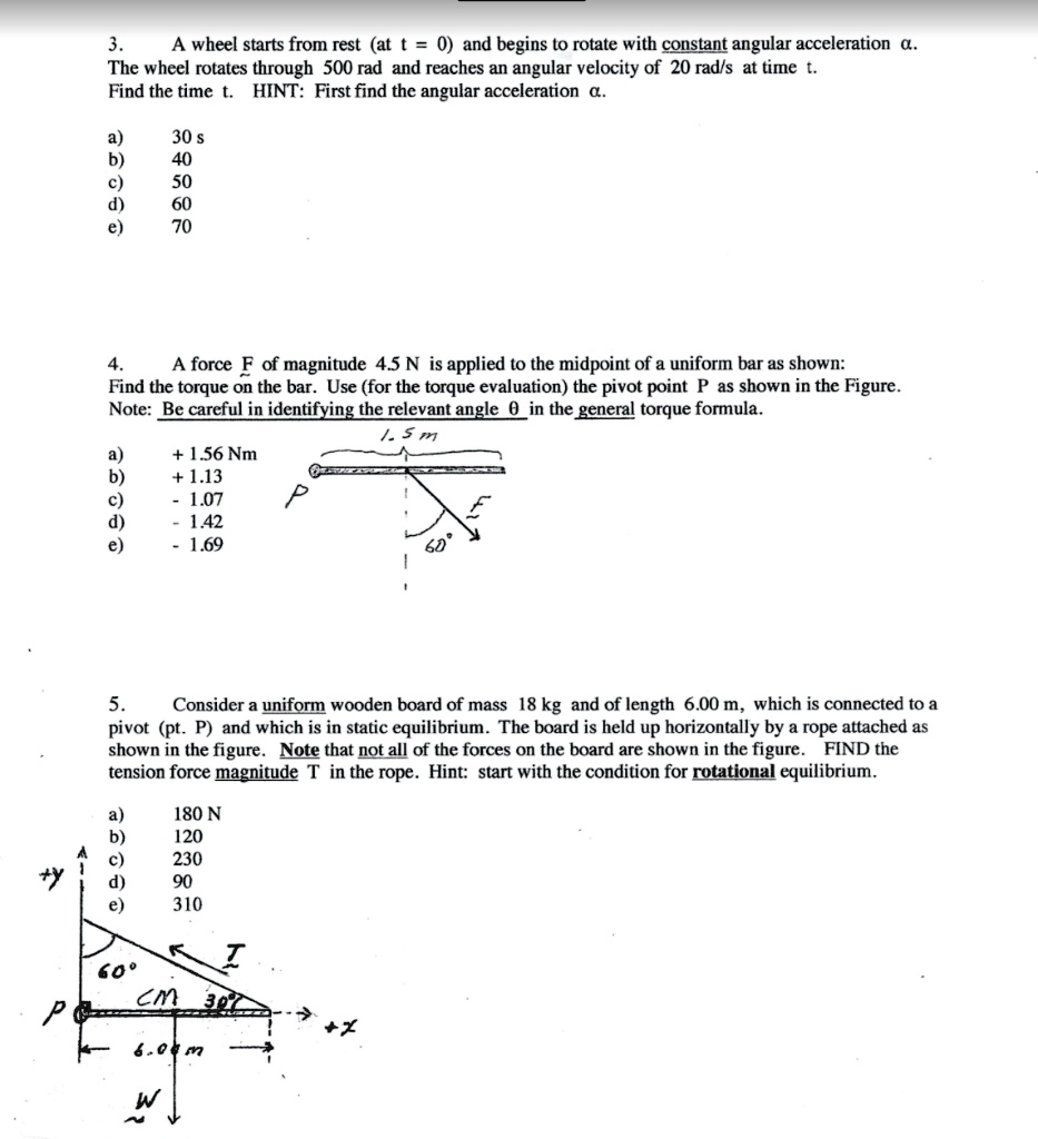 a wheel starts from rest at and begins t0 rotate with constant angular acceleration the wheel ...