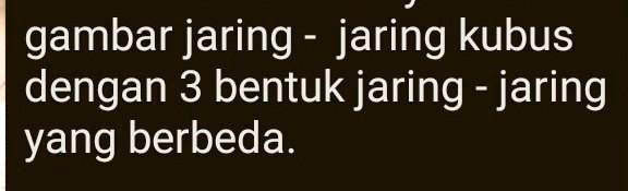 SOLVED: tolong dibantu gambar jaring jaring kubus yang berbeda. tolong ... SOLVED: tolong dibantu gambar jaring jaring kubus yang berbeda. tolong ...
