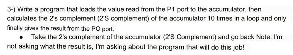 Solved Solve This Question By Assembler 3 Write A Program That Loads The Value Read From The 5398