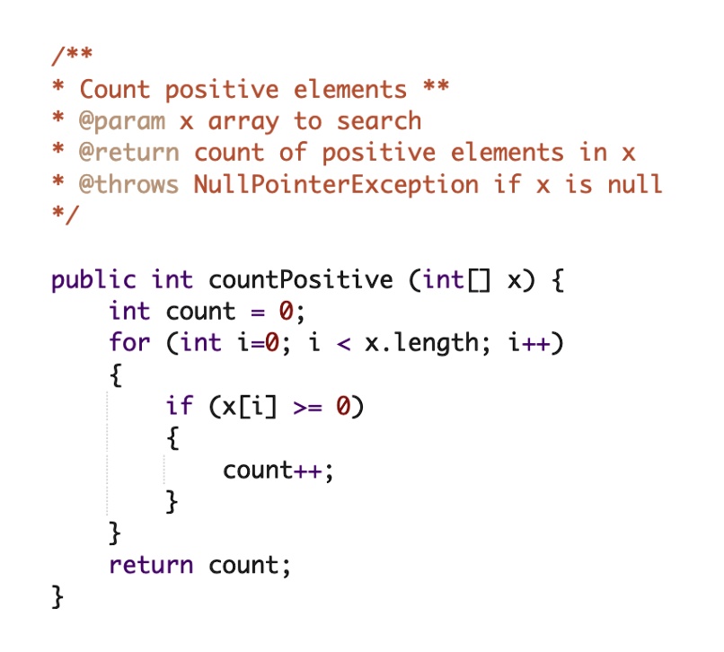 SOLVED: The code given above is predicted to find the number of ...