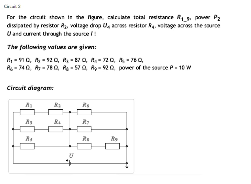 SOLVED: Need full working. Last time I posted an expert did the mistake of adding all resistors ...