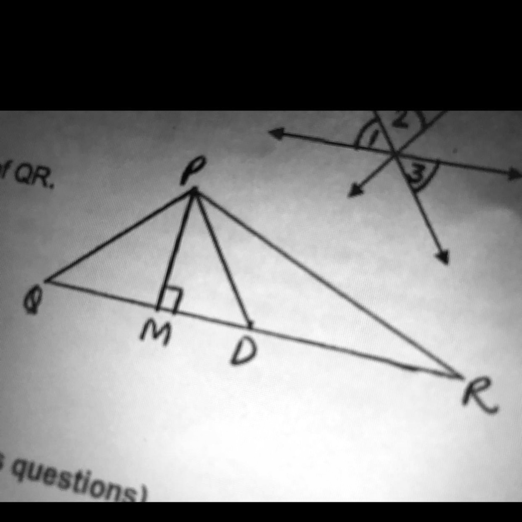 in triangle pqrd is the mid point of qr y qr m r questions 94002