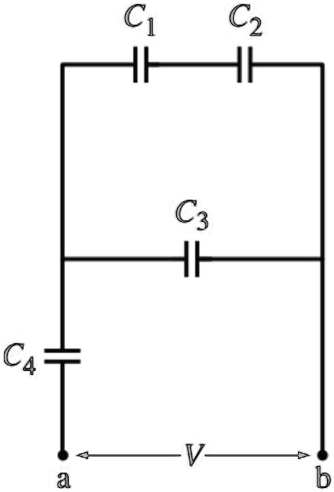 SOLVED: In the figure, consider that C1 = C2 = C3 = C4 = C. a ...