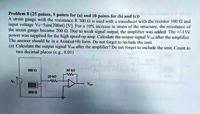 problem 825 points5 points for a and 10 points forband c the strain ...