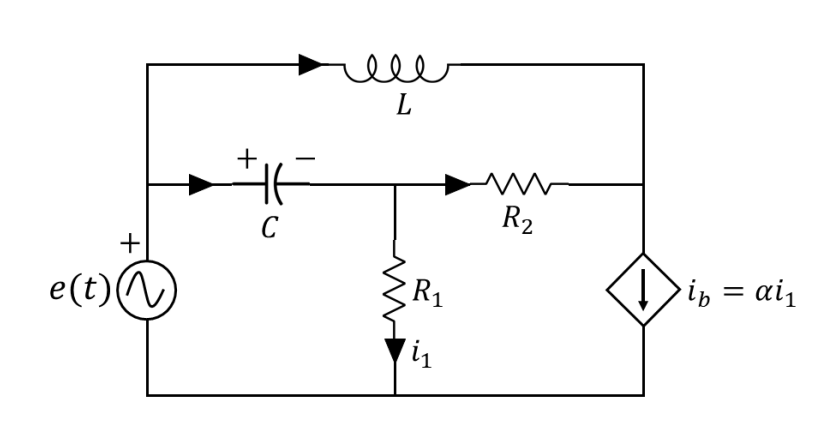 SOLVED: Write the state equations for the circuit given in Figure below. SOLVED: Write the state equations for the circuit given in Figure below.