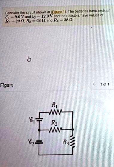 SOLVED: Determine the magnitudes of the currents in each resistor (I1 ...
