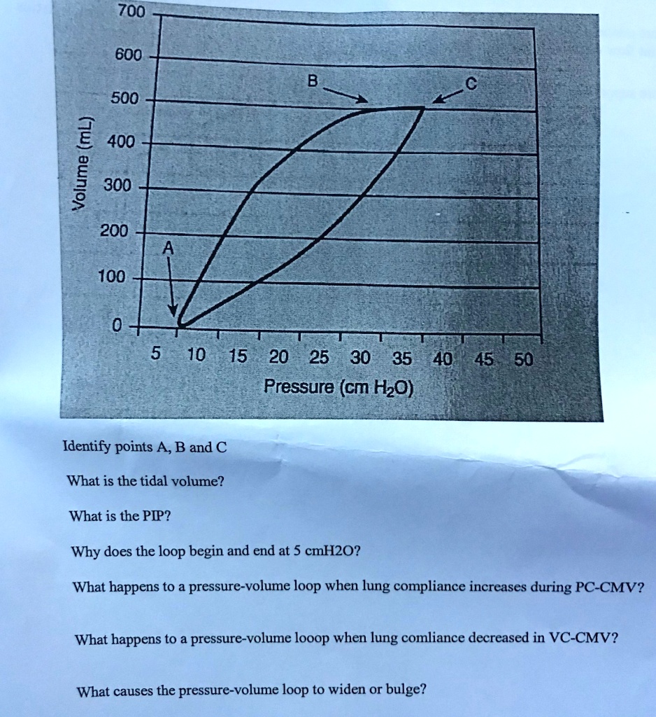 Volume (mL) 700 600 500 400 300 200 A 100 0 B C 5 10 15 20 25 30 35 40 ...