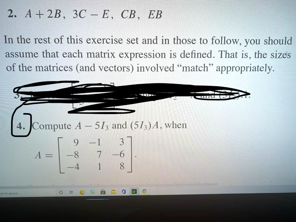 2 a 2b 3c e cb eb in the rest of this exercise set and in those to ...
