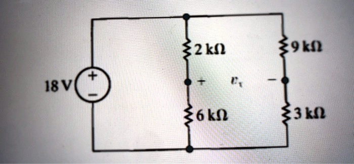 SOLVED: For the following circuit model, calculate the voltage Vx as illustrated, using current ...