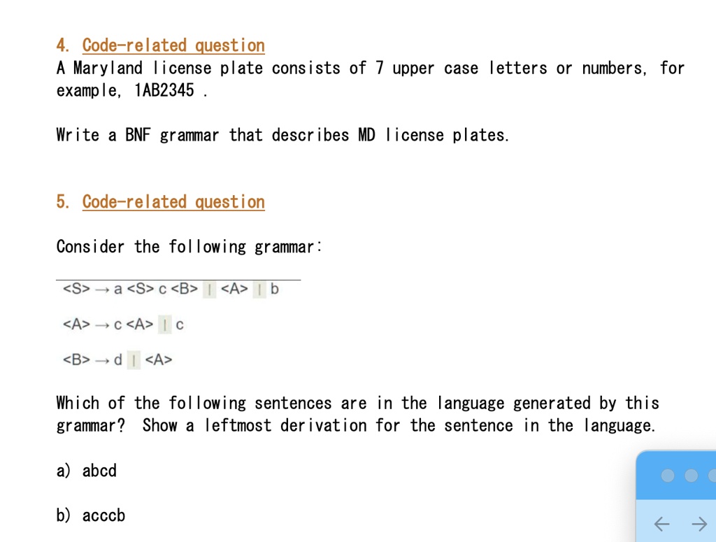 SOLVED: Texts: Code-related question A Maryland license plate consists of 7 uppercase letters or ...