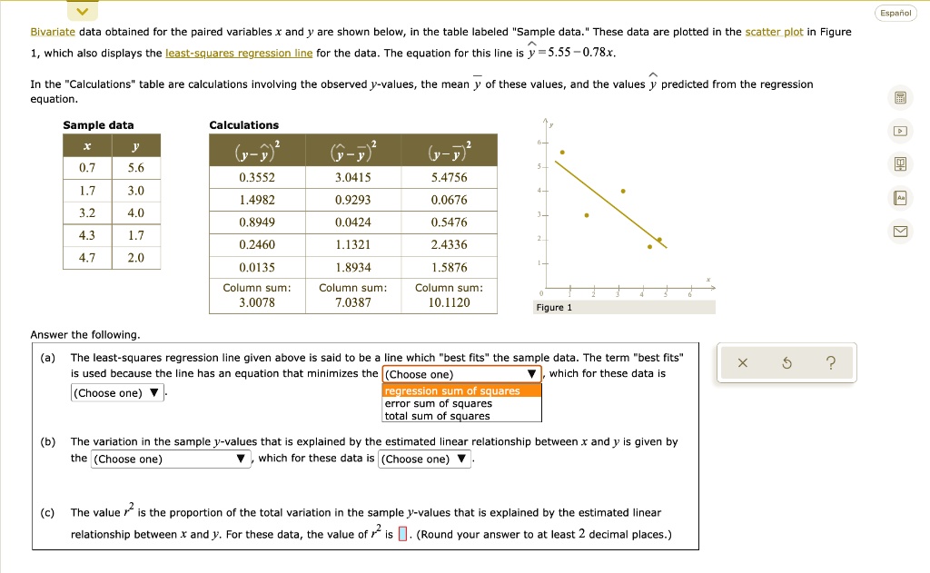 eapnnol bivariate data obtained for the paired variables and shown ...