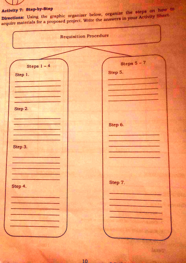 Activity 7: Step-by-Step Directions: Using the graphic organizer below ...
