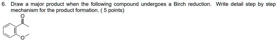 SOLVED: Draw a major product when the following compound undergoes a ...