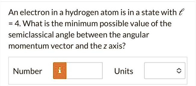 The tolerance is ± 1 in the 3rd significant digit. An electron in a ...