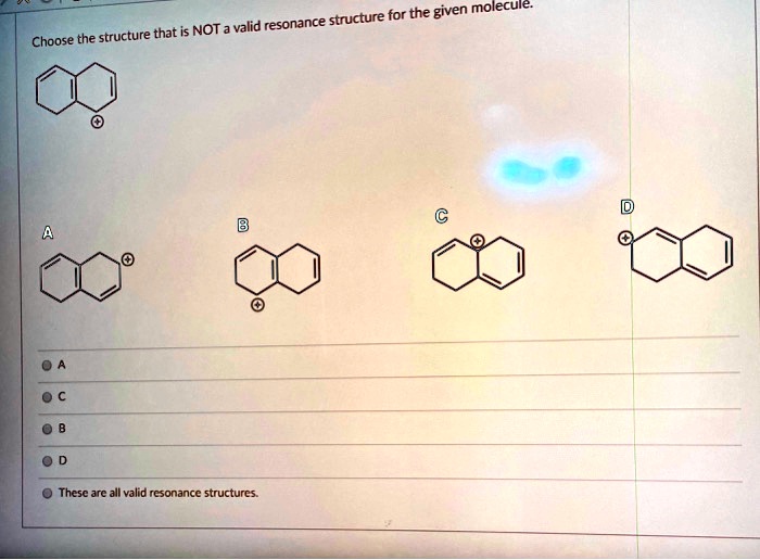 Solved Structure For The Given Molecule Structure That Is Not 3 Valid 0825