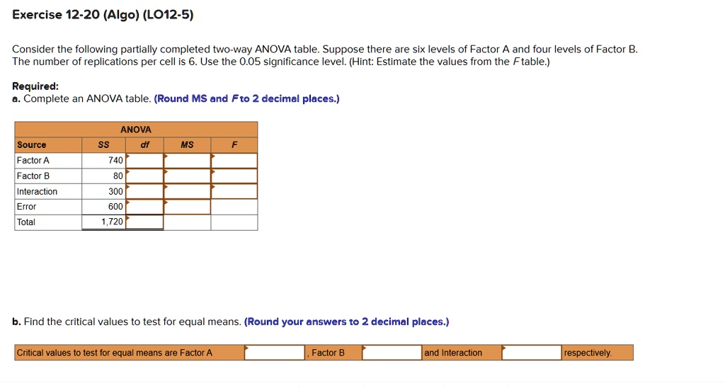 Exercise 12-20 (Algo) (LO12-5) Consider the following partially ... Exercise 12-20 (Algo) (LO12-5) Consider the following partially ...