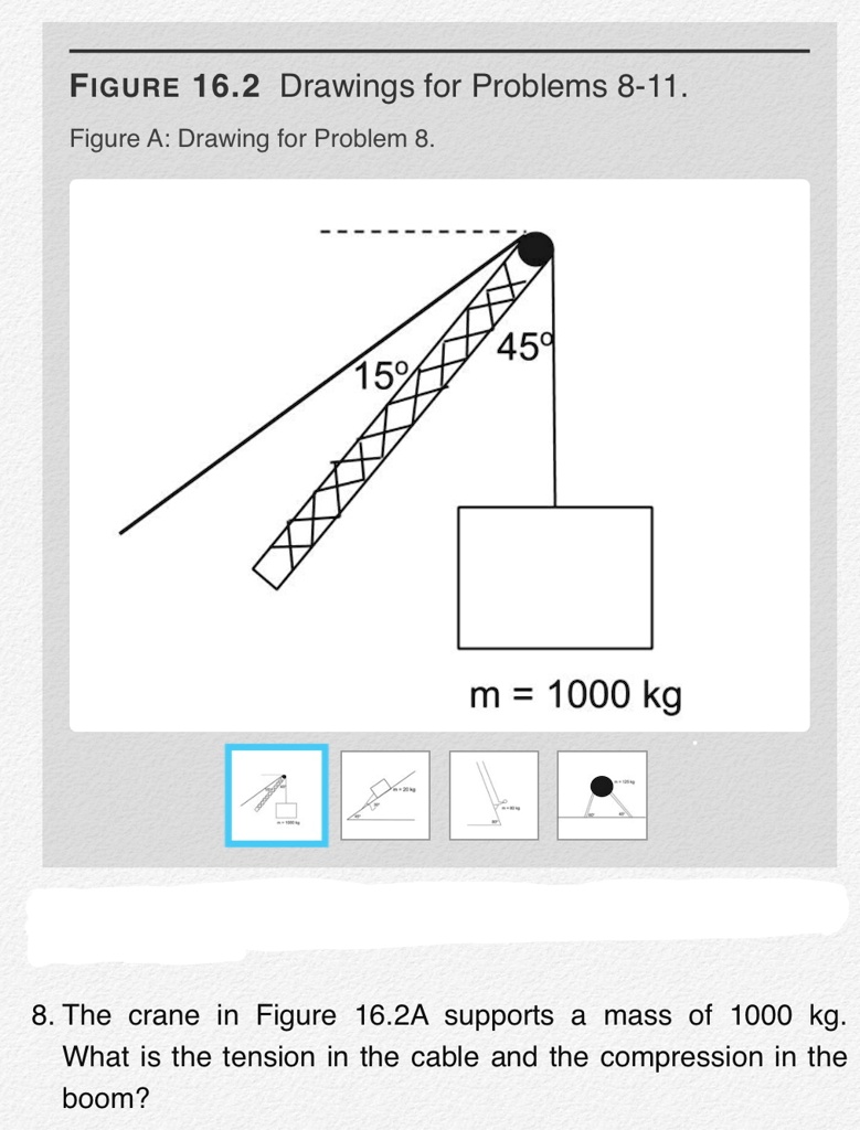 FIGURE 16.2 Drawings for Problems 8-11. Figure A: Drawing for Problem 8 ...