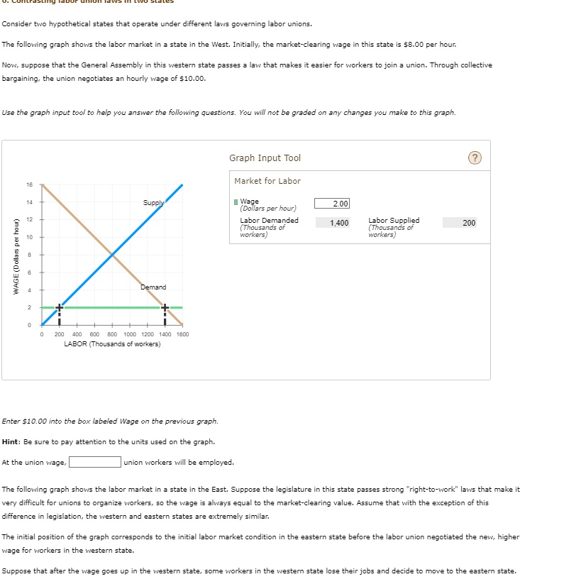 Consider two hypothetical states that operate under...