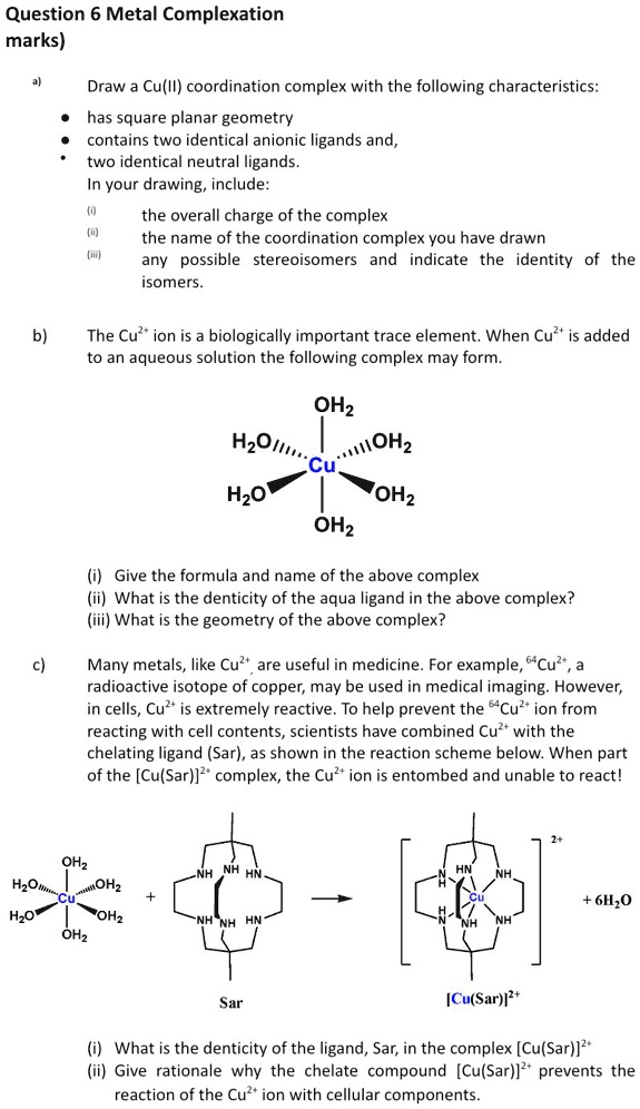 step by step solution for all the parts of the question pl question 6 ...