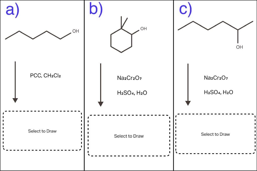 SOLVED: Draw the major product of these reactions. Ignore inorganic ...